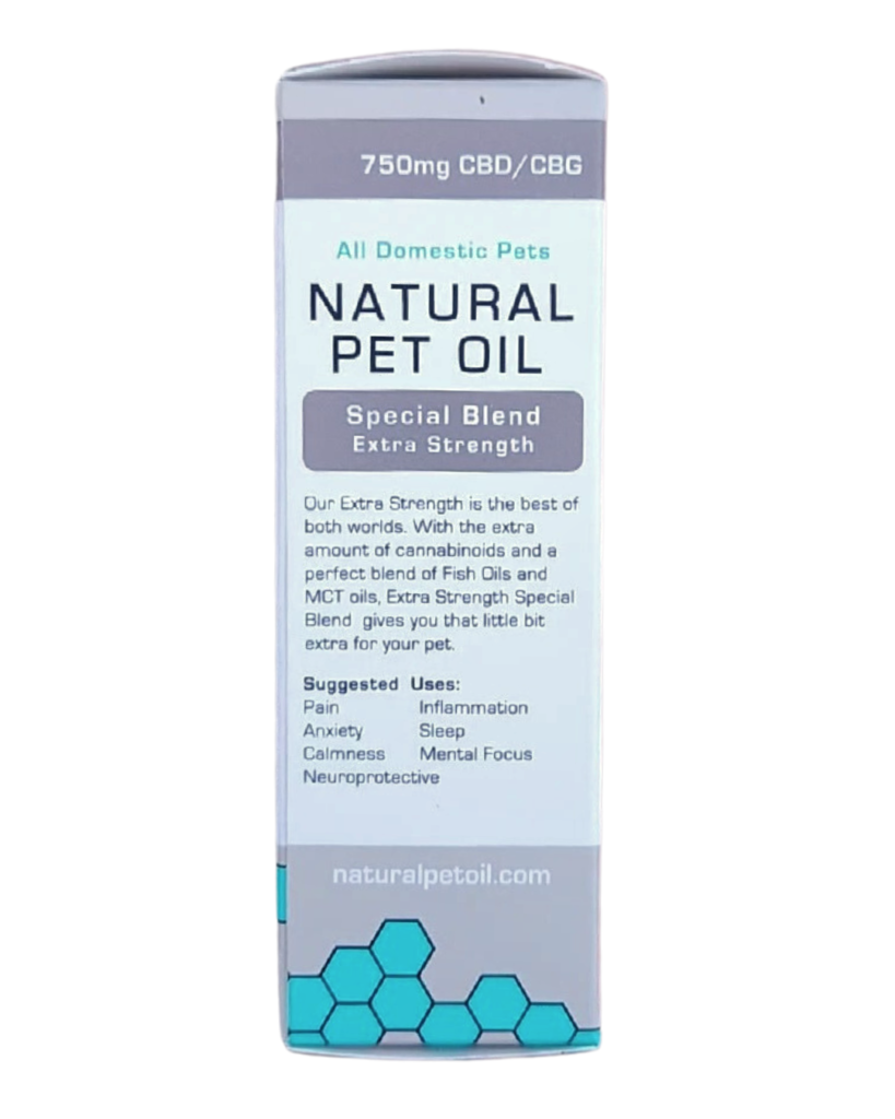 Natural Pet Oil: Special Blend Extra Strength 750 mg – True Natural Oils