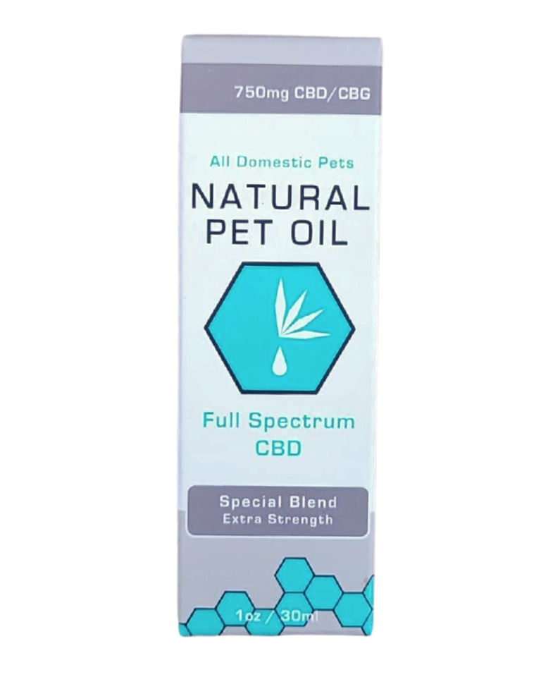 Natural Pet Oil: Special Blend Extra Strength 750 mg – True Natural Oils